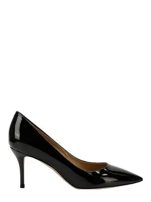 FERRAGAMO Pointed High Heel Pumps - Black