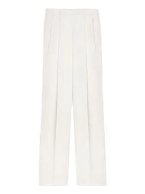 Givenchy Double Pleated Trousers - White