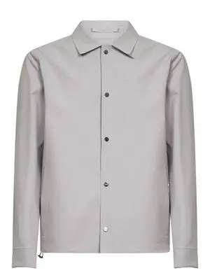 Herno Long-sleeved Buttoned Shirt - Gray