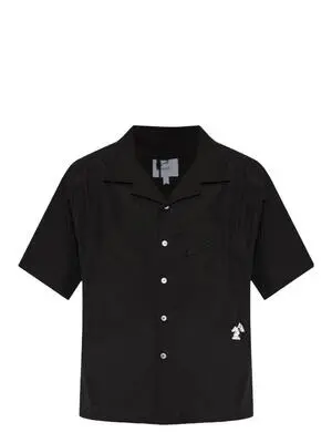 Rhude Embroidered Short-sleeve Shirt - Black
