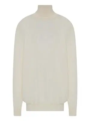 THE ROW Nabari Turtleneck - Ivory