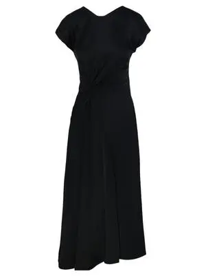 Victoria Beckham Aria Midi Dress - Black