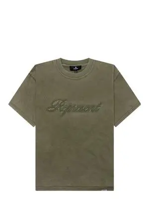 REPRESENT Logo Crew Neck T-shirt - Green
