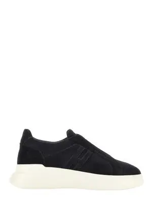 Hogan H580 Low-top Sneakers With H Logo - Blue