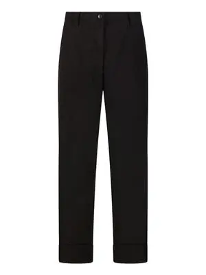 Dries Van Noten Belt Loop Trousers - Dark Brown