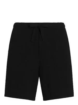 Dolce & Gabbana Knit Drawstring Shorts - Black