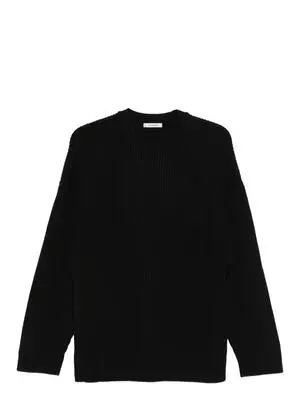 ENTIRE STUDIOS Oversized Knit Crewneck Jumper - Black
