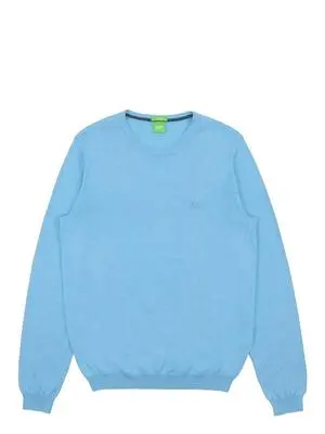 HUGO BOSS Hugo Boss Round Neck Sweater With Logo Embroidery