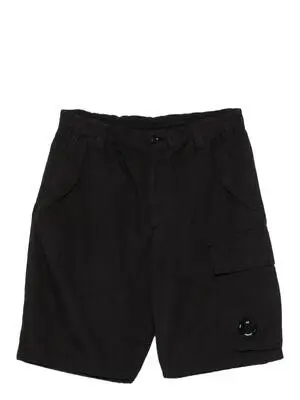 C.P. COMPANY Belt Loop Shorts - Black