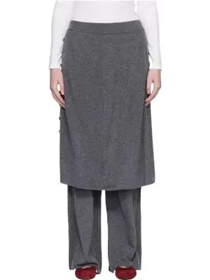 LISA YANG Lisa Yang The Payton Trousers - Rib-Knit Wide Leg Pants