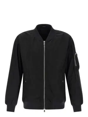 TATRAS Tomori Zip Bomber Jacket - Black