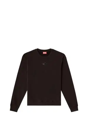 DIESEL® S-norm-v1 Crewneck Sweatshirt - Black