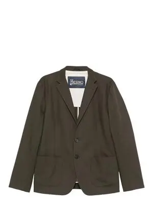 Herno Patch-pocket Blazer - Green