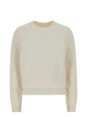 MAISON MARGIELA Logo Crewneck Sweatshirt - White