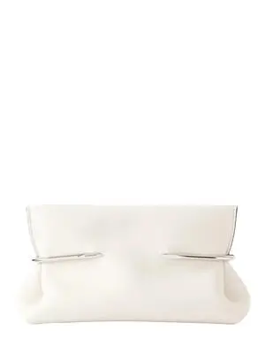 GIVENCHY Givenchy Pinch Metal-Bar Clutch Bag