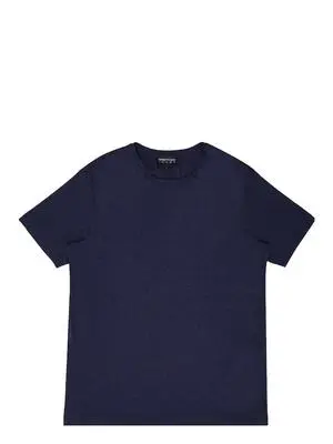 Emporio Armani T-shirt With Round Neck - Blue