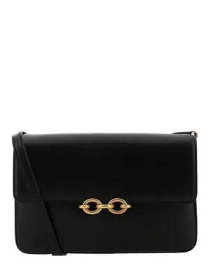 Saint Laurent Le Maillon Satchel Shoulder Bag - Black
