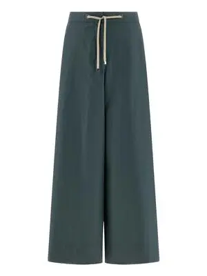 MAX MARA Max Mara S Gufo Drawstring Wide-Leg Pants