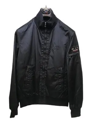 PAUL  SHARK Paul & Shark Logo Bomber Jacket - Black