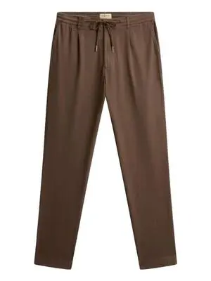 Woolrich Milton Drawstring Waist Trousers - Brown