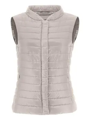 Herno Vera Quilted Gillet - Nude