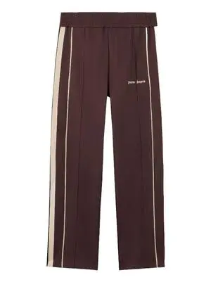 Palm Angels Logo Stripe Track Pants - Tan