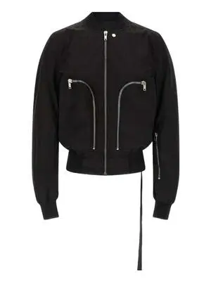 Rick Owens Bauhaus Bomber Jacket - Black