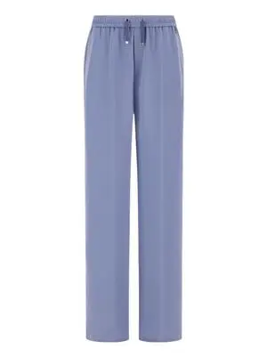 Herno Palazzo Pants - Light Blue