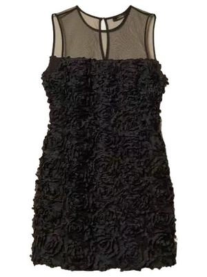 TWINSET Floral Tulle Mini Dress