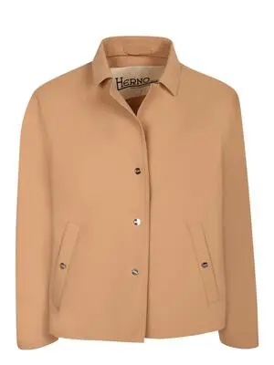 HERNO Herno Long Sleeved Collared Jacket With Front Pockets