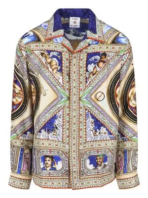 Casablanca Printed Relaxed Shirt - Multicolor