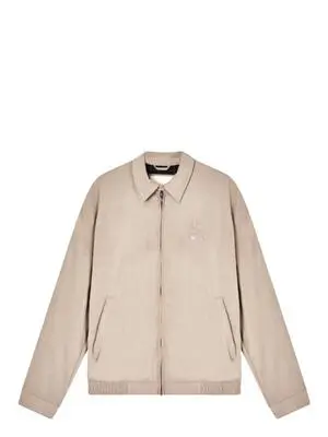 Emporio Armani Logo Zip Jacket - Light Brown