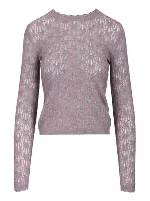 Isabel Marant Étoile Obeline Round-neck Sweater - Gray
