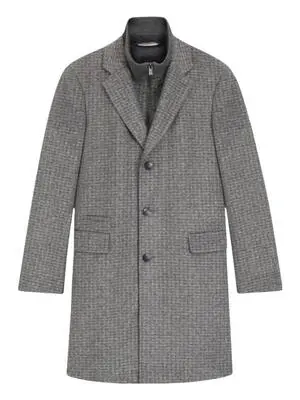 Hugo Boss Detachable Inner Coat - Gray Pattern