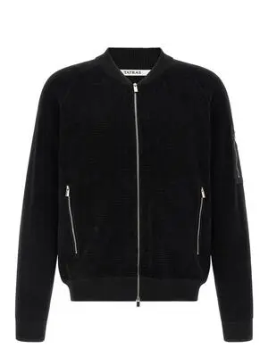 TATRAS Gavrio Waffle Bomber Jacket - Black