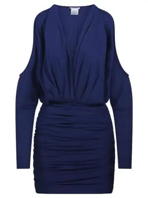 AMAZUIN Oliusa Draped Cut-Out Mini Dress