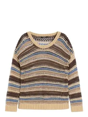 MAX MARA Weekend Max Mara Striped Mesh Jumper