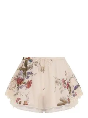 ZIMMERMANN Zimmermann Patience Embroidered Lace Shorts