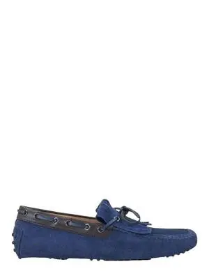 TOD'S Logo Detail Loafers - Blue
