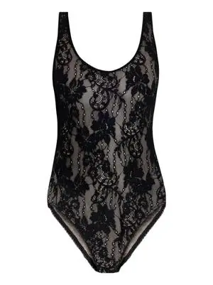 ZIMMERMANN Zimmermann Floral-Lace Camisole Bodysuit