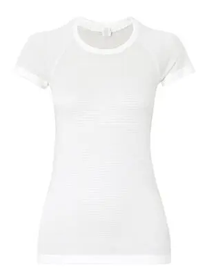 Lululemon Swiftly Tech 2.0 Striped Stretch T-shirt - White