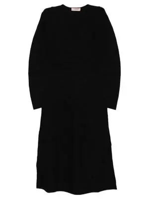 TWINSET Knitted Midi Dress - Black