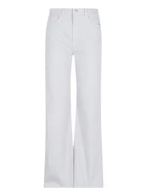 Seventy Wide-leg Trousers - White
