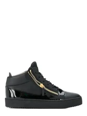 GIUSEPPE ZANOTTI May London Embossed Sneakers - Black