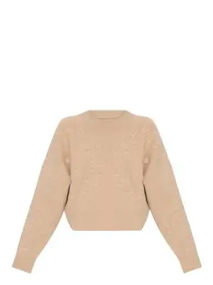 Ulla Johnson Vanessa Cut-out Ribbed Sweater - Nude
