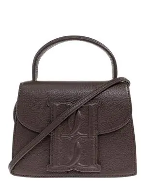 BY MALENE BIRGER Logo-embossed Leather Tote Bag - Brown