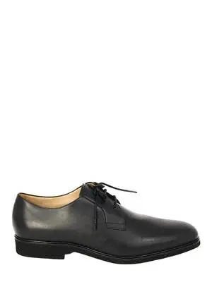 TOD'S Leather Lace-up Business Casual Shoes - Black