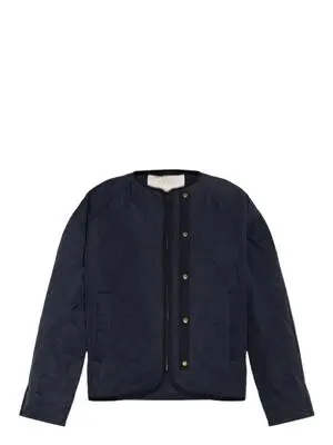 Ulla Johnson Quilted Press-stud Jacket - Black