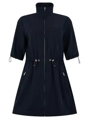 Veronica Beard Akerman Zip-front Mini Dress - Black