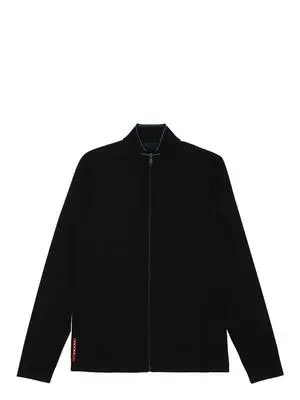 Prada Long-sleeved Zip Jacket - Black